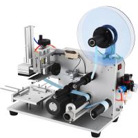 China YM120 Semi-Automaticl Labeling Machine For Cardboard Boxes / Square Bottles / Tin Cans for sale