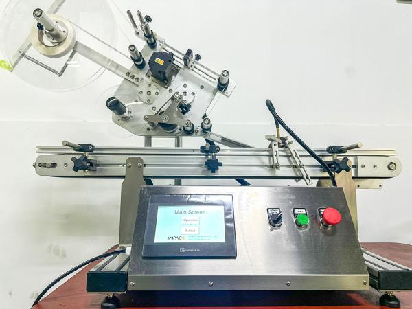 YIMU Desktop Automatic Labeling Machine For Flat Top And Bottom Plane