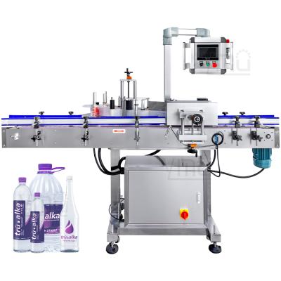 China Máquina automática de rotulagem de garrafas redondas para garrafas de vidro PET à venda