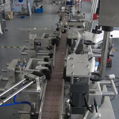 China Automatische ronde flessenetiketmachine 2000-4000 flessen/uur Te koop