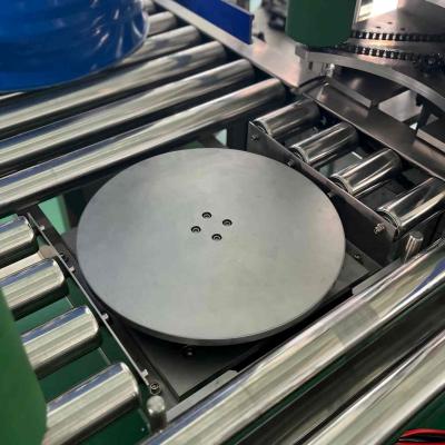 China Yimu Automatic Labeling Machine for 200L Drums with 300kg Capacity and 600 Drums/Hour Output for sale