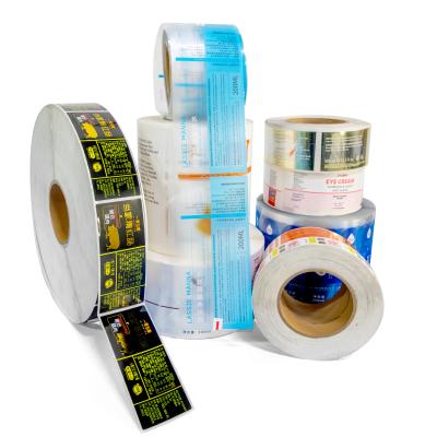 China YIMU Bottle Waterproof Self-Adhesive Roll Label (Custom CMYK Printing Packaging Sticker) for sale