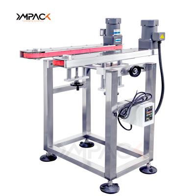 China YIMUPACK Bottomless Side Transfer Belt Clip Conveyor (High-Speed Transition Bottles Clamp Conveyor for Coding) for sale
