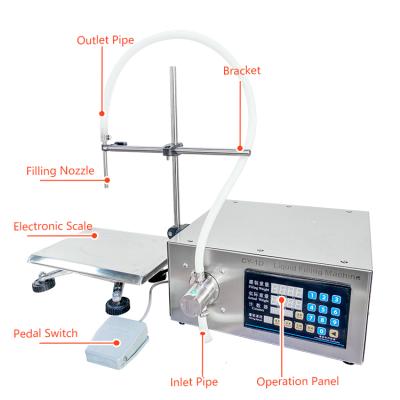China YIMUPACK YM-DW1 Electronic Scale Liquid Filling Machine: Compact High-Precision Solution for Small-Batch Production for sale