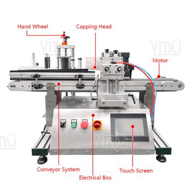 China YIMU YM415 2024 Hot-Selling Automatic Desktop Labeling Machine: Compact Precision for Small Round Bottles for sale