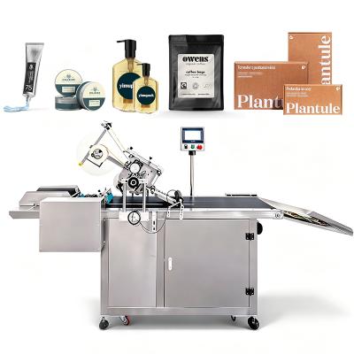 China Multifunction Packaging Machines Automatic Flat Labeling Machine Box and Square Bottle Label Machine for sale