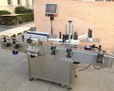 China Automatic Wrap Around Plastic Bottle Labeling Machine Tabletop Labeler 60Hz for sale
