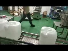 PET Shampoo Bottle Closer Twist off Cap Production Line 5000ml Bucket Sealing Capping Machine