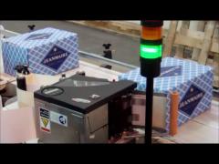 Het hoogste Zij Vlakke QR Code van de de Streepjescodedatum van Printerlabel applicator for