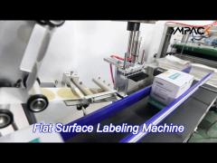 yimu packaging machine carton box corner warp labeller flat surface pasting labeling machine
