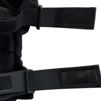 China Protectores de joelho e cotovelo para motociclistas com correias de gancho e laço e logotipo personalizável à venda