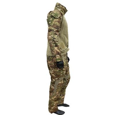 Cina 65% poliestere 35% cotone Uniforme di allenamento CP Color Costume di rana con cuscinetti del gomito del ginocchio in vendita