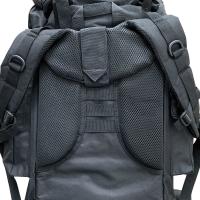 China Oxford Material Black 65L Multi-function Backpack for Outdoor Hiking Camping Trekking for sale
