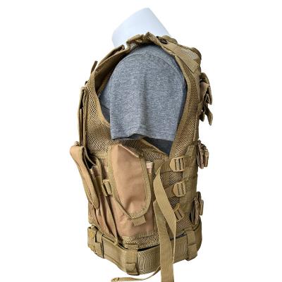 Cina Giubbotto protettivo multifunzionale Khaki/Tan con sacchetti multipli e rivestimento a maglia da 1,6 kg in vendita