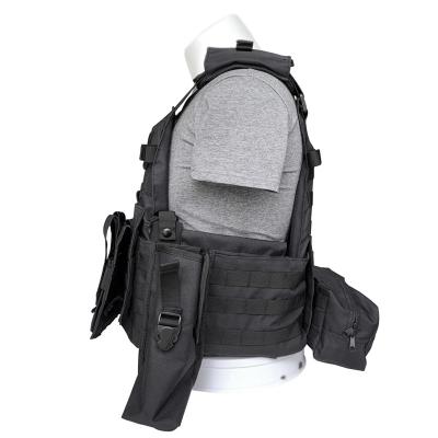 China Multifunktioneel beschermvest met Molle-systeem en zakjes voor lichaamsveiligheid in maten S-2XL Te koop