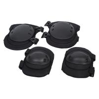 China Protection Class Custom 4Pack Adjustable Guard Gear with Flexible TPE Foam Padding for sale