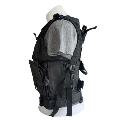中国 快適な保護用ブラックベスト 複数のポケットで 販売のため
