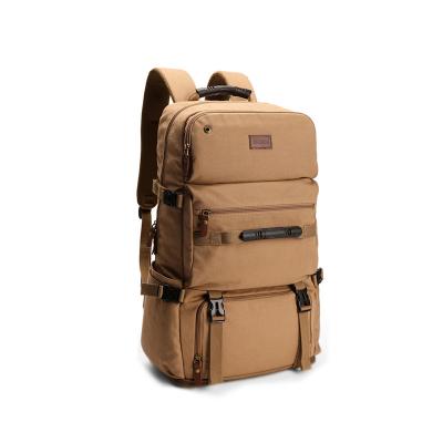 Cina Confortevole e versatile 60L zaino khaki per allenamento all'aria aperta Campeggio Viaggiare in vendita