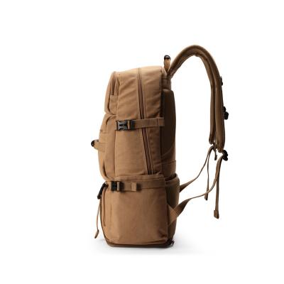 Cina Confortevole e versatile 60L zaino khaki per allenamento all'aria aperta Campeggio Viaggiare in vendita