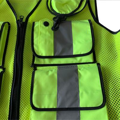 China Polyestervest voor mannen met meervoudige functies, met haak, lus en andere kenmerken Te koop