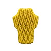 China Soft and Breathable Yellow Memory PU Motorcycle Jacket Inserts with Non-Slip Function for sale