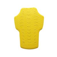 China Soft and Breathable Yellow Memory PU Motorcycle Jacket Inserts with Non-Slip Function for sale