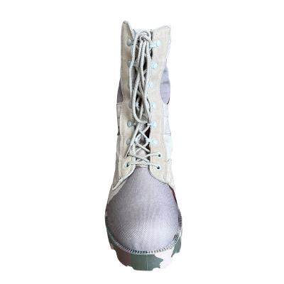 Cina Desert Boot verde e stivali da giungla da uomo con cerniera con intersuola in VERA PELLE in vendita