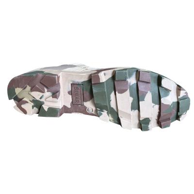 Cina Desert Boot verde e stivali da giungla da uomo con cerniera con intersuola in VERA PELLE in vendita