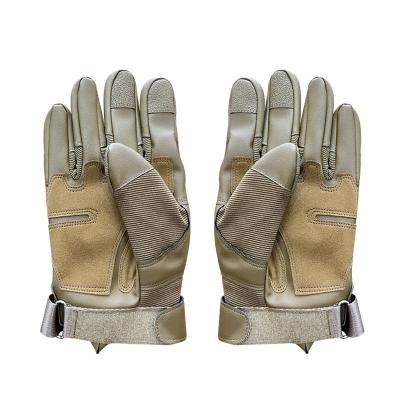 China Mantenha-se conectado e protegido com M-XL Khaki Full Finger Touch Screen Hand Protection à venda
