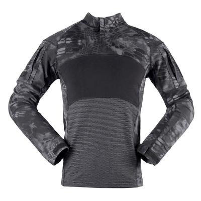 Cina Uniforme sportive a manica lunga verde a maglia con fusione antistatica e senza cuciture in vendita