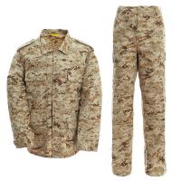 China Customized BDU desert shirts for Outdoor Training in Polyester/cotton blend material for sale