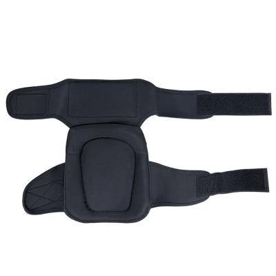 Cina Per proteggere lo sport, sono utilizzati cuscinetti per gomito e ginocchio neri flessibili. in vendita