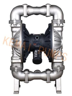 China Stainless Steel Food Grade Sulfuric Acid Chemical Air Operated Driven Pneumatic Diaphragm pump for sale