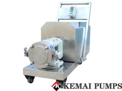 China Mobile Sanitary Hygienic stainless steel food rotary lobe pump-food rotary lobe pump for sale