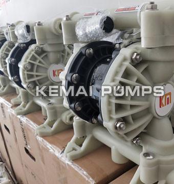 China PVDF sewage treatment air pump pneumatic diaphragm pump sewage treatment air pump for sale