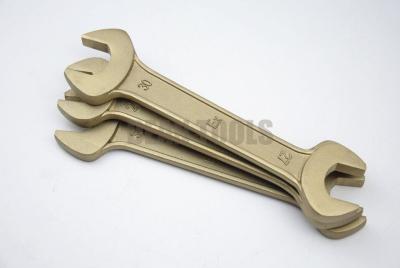 China Non Sparking Double Open End Wrench, Explosion Proof Safety Manual Handware Tools Open End Wrench, Corrosion-Resistant D for sale