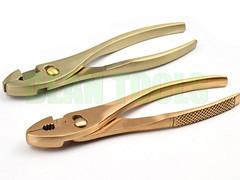 China Adjustable Combination Plier NON SPARKING SAFETY COPPER ALLOY for sale