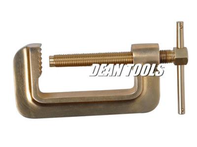 China The Non Sparking G-Clamp Is Used For Both Metal And Woodworking Applications for sale