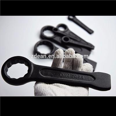 China Carbon Steel Offset Striking Box Wrench 45MM,SLOGGING SPANNER for sale