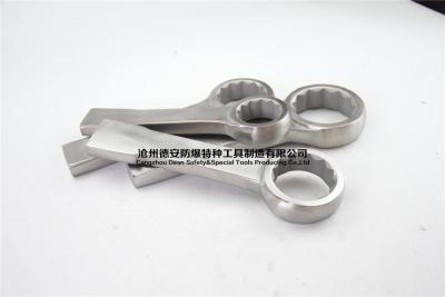 China 304 stainless steel slogging wrench , striking spanner no corrosion, hammering spanner for sale