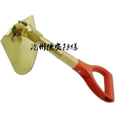 China 2017 New High Hardness Multifunction Outdoor Camping Survival Military Non Spark Albr Folding Shovel for sale
