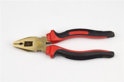 China Non Sparking Composite Plier.Multifunctional Top Cutting, Application and Fishing plier Type Crimping 8 inch With Rubber for sale