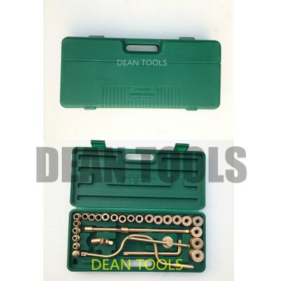 China non sparking 1/2'' square socket set,sparkless socket set for sale