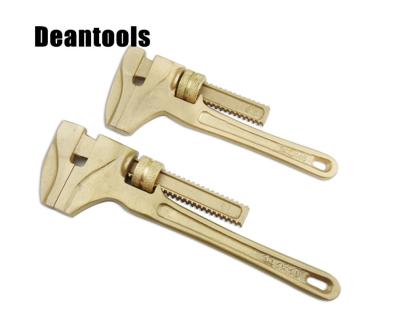 China Non spaking monkey wrench spanner , safety hand tools for sale