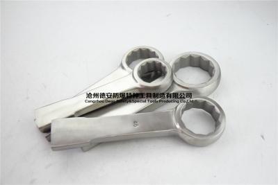 China flogging ring spanner striking wrench box end ,304 stainless steel non magnetic for sale