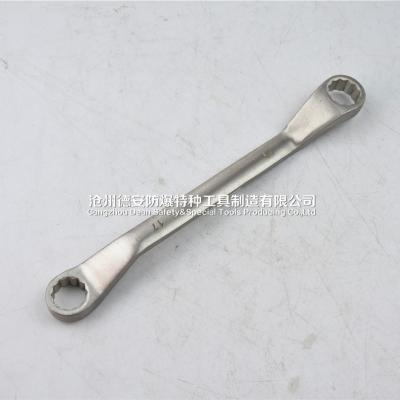 China double ring spanner striking wrench box end ,304 stainless steel non magnetic for sale