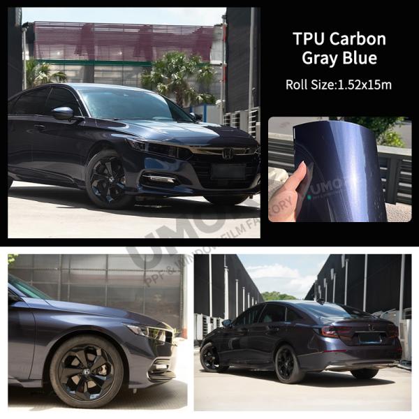 Quality Car TPU PPF Film 7.5mil Sticker Paper Film Tint Colorful For Decorative for sale