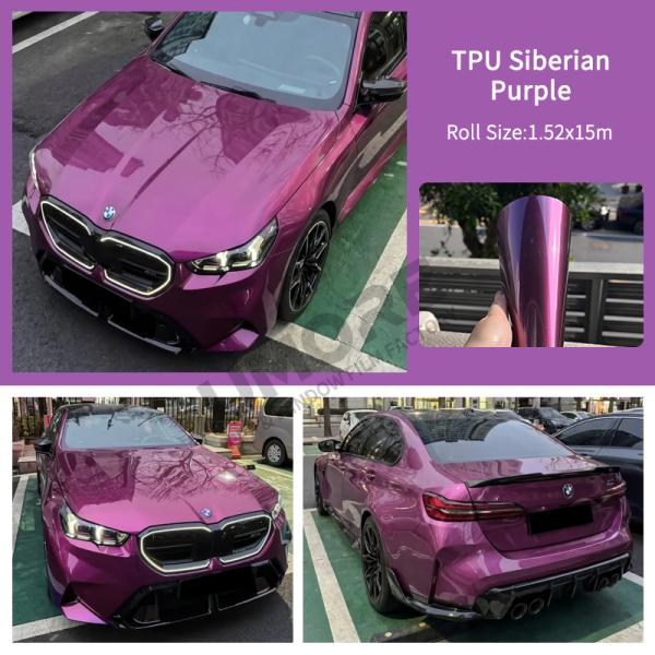Quality Scratch Resistant TPU Color PPF Film Self Healing Automotive Color Changing PPF Film for sale