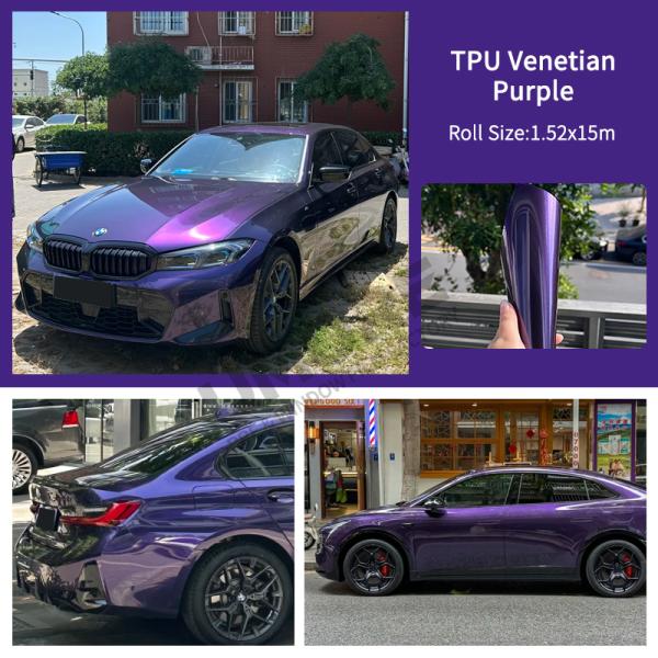 Quality Ultra Gloss Color PPF Film Anti Scratch UV Proof Sand Proof Color Changing PPF Film for sale