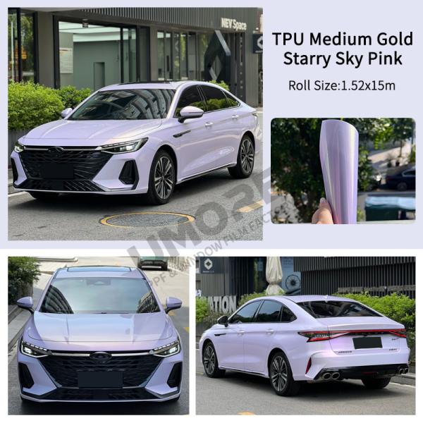 Quality Self Healing Color PPF Film High Elasticity Wear Resistant Car Paint Protection Film for sale